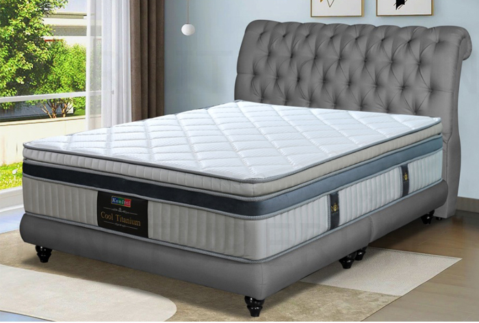 Kenitti Cool Titanium - 14" Mattress